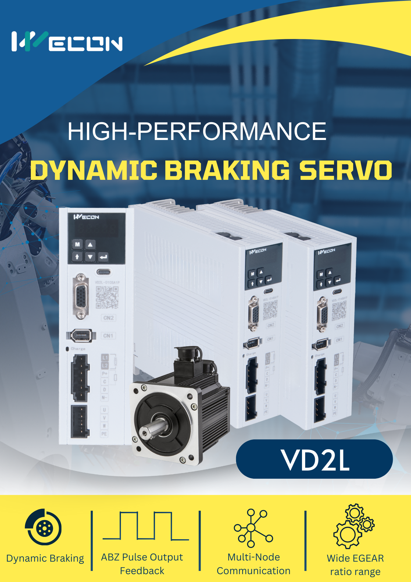 VD2L Servo Drive——Making Better Automation to Build Your Success